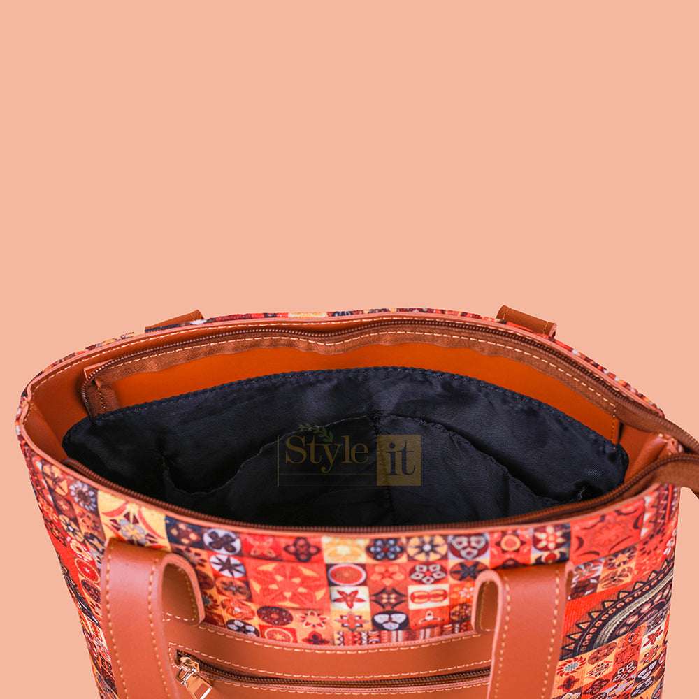 Omni Brown Tote Bag Shop Today Styleit