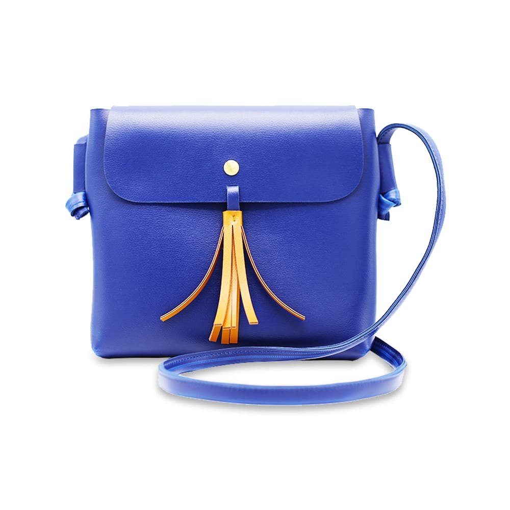 Joan Blue Tussle Crossbody – Styleit